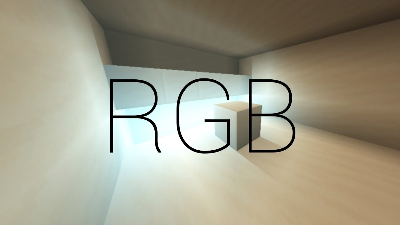 RGB lights shaders minecraft pe 1.16, 1.17, 1.18 - YouTube