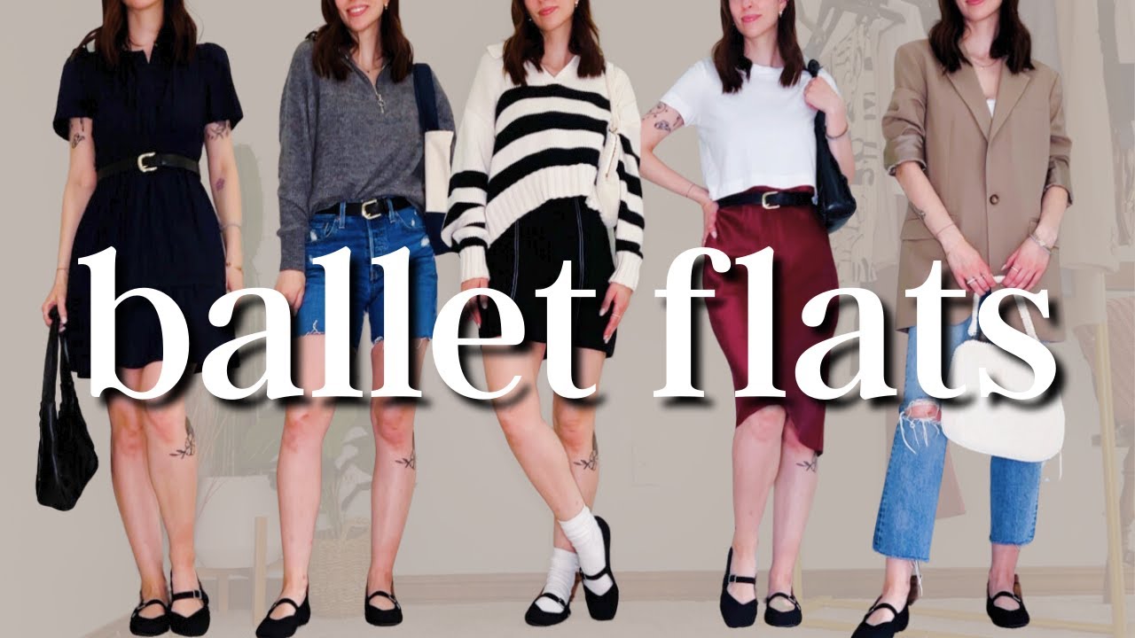 10 Ballet Flat Outfits to Can Copy for Spring/Summer! | Shop Your ...