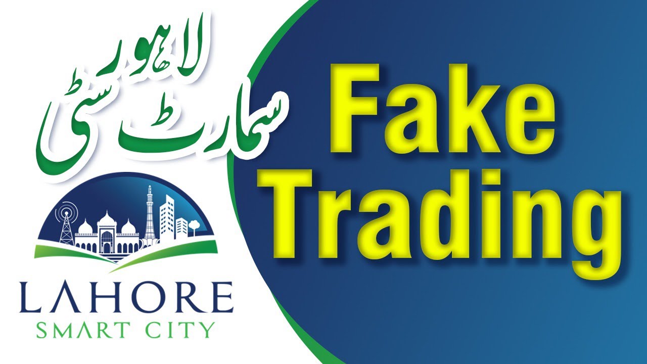 Fake Trading in Lahore Smart City-Temporary Market Rate in Lahore Smart City - YouTube
