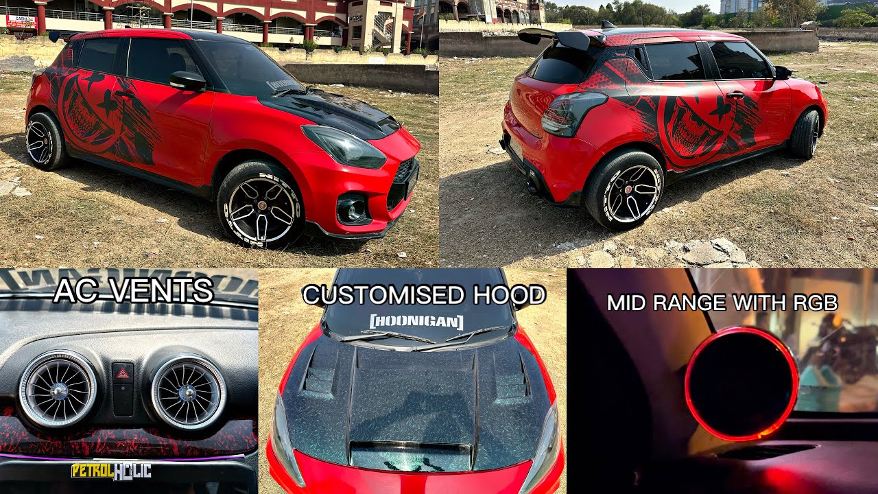 Only Swift modified with custom forged carbon fiber hood | RGB app ...