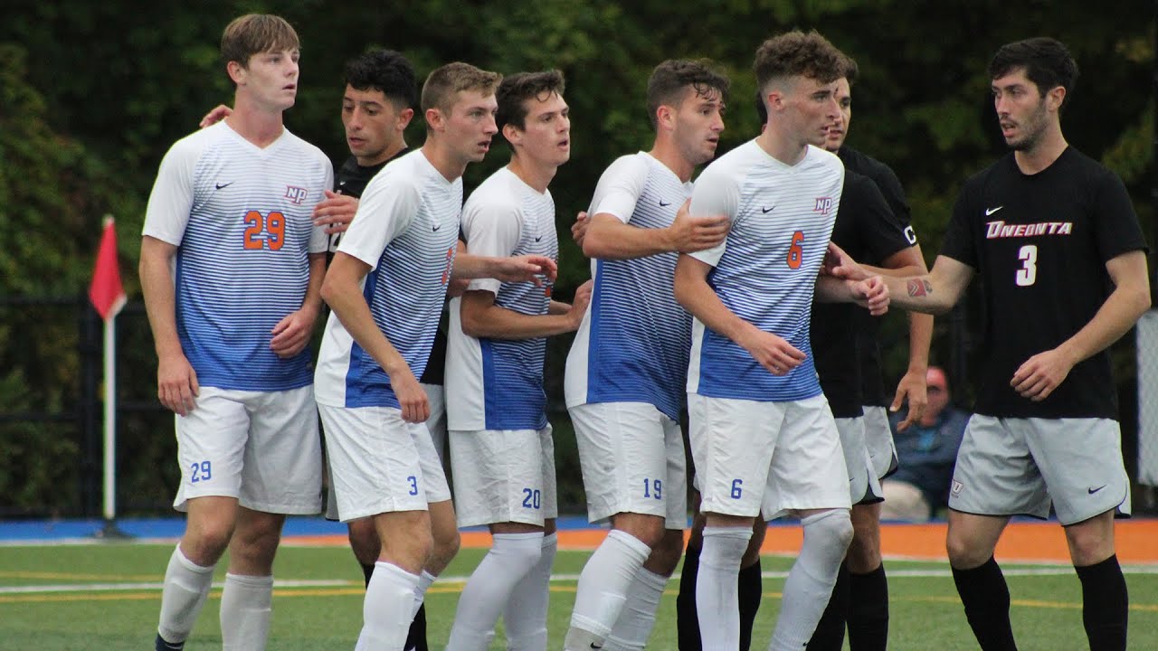SUNY New Paltz Men's Soccer vs. No. 14 Oneonta Highlights - YouTube