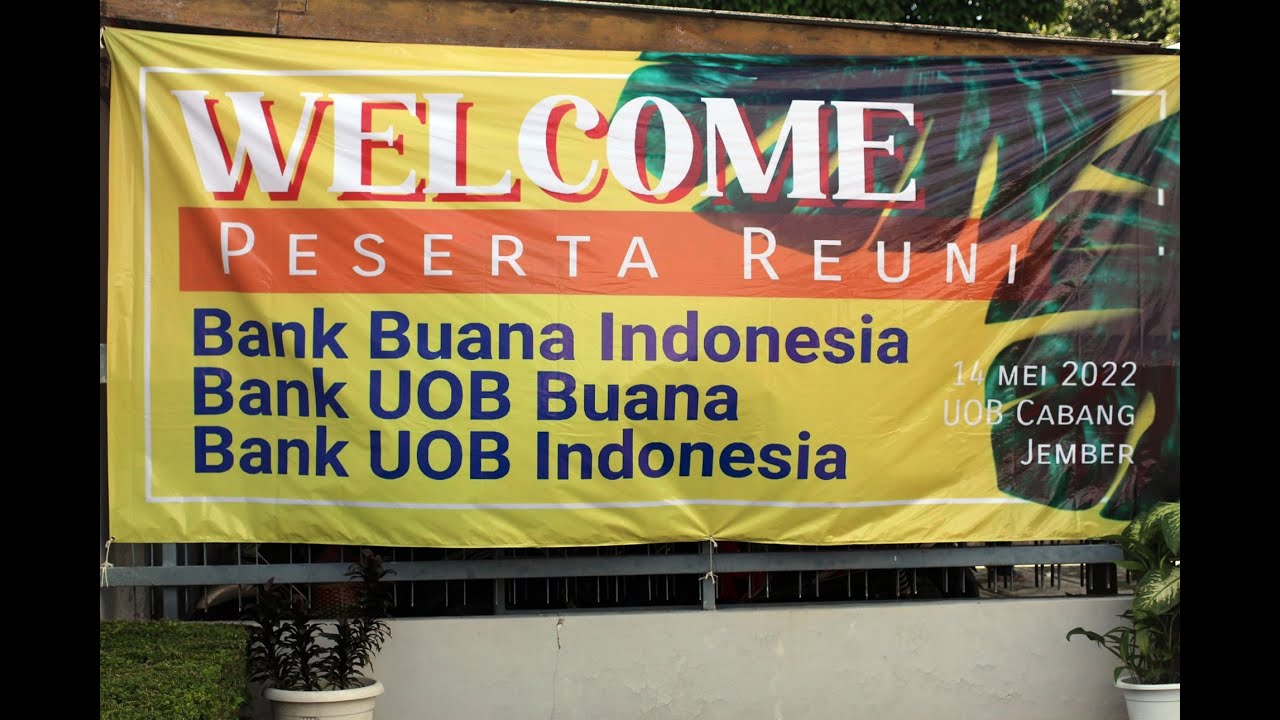 UOB Bank Buana Indonesia Jember reunion - YouTube