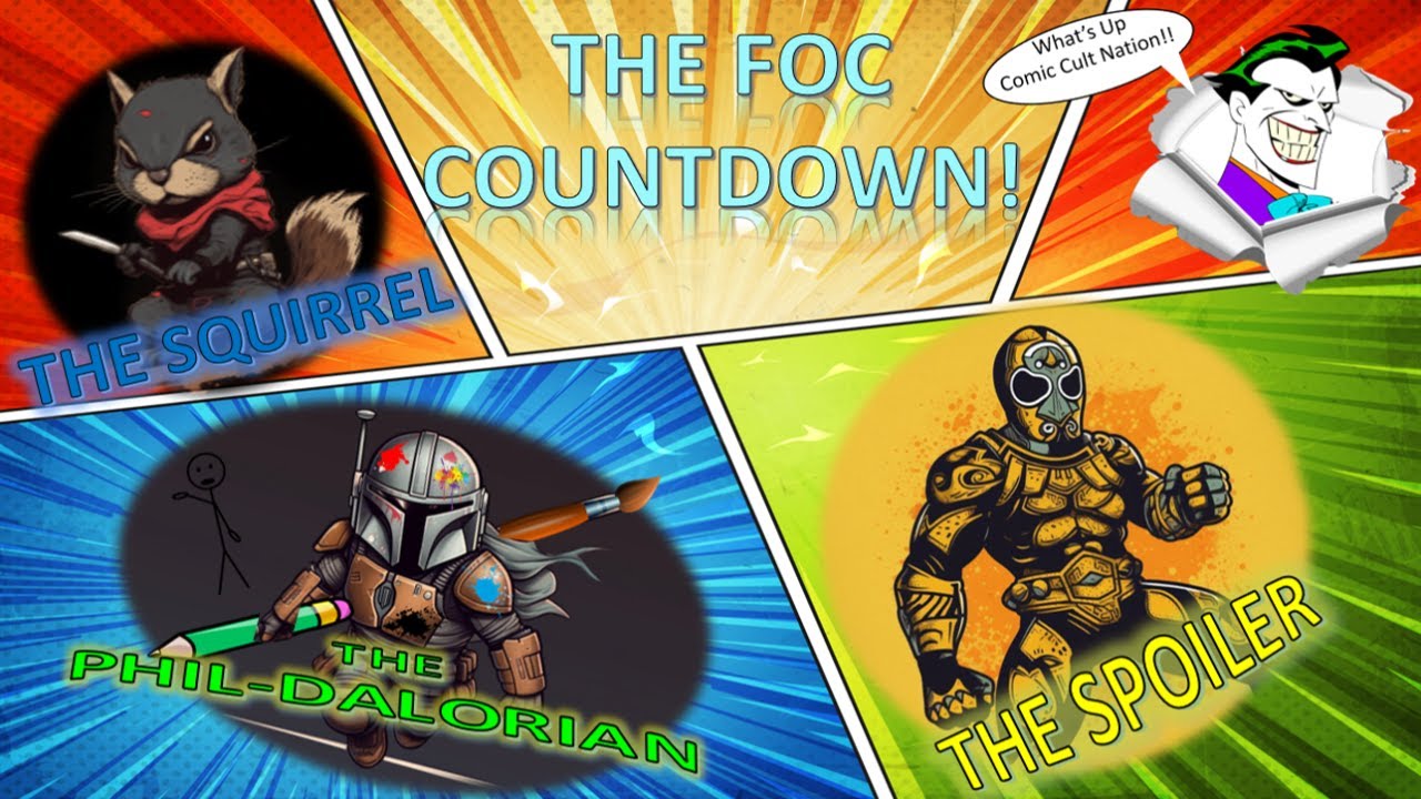 THE FOC COUNTDOWN! TOP FOC COMICS THIS WEEK! 10/17/2024 - YouTube