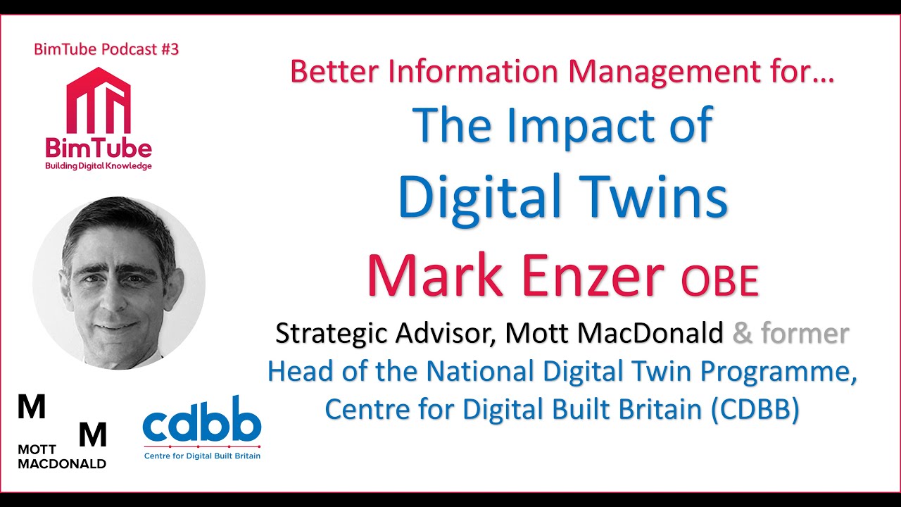 #3 - Mark Enzer, OBE FREng - The Impact of Digital Twins - YouTube