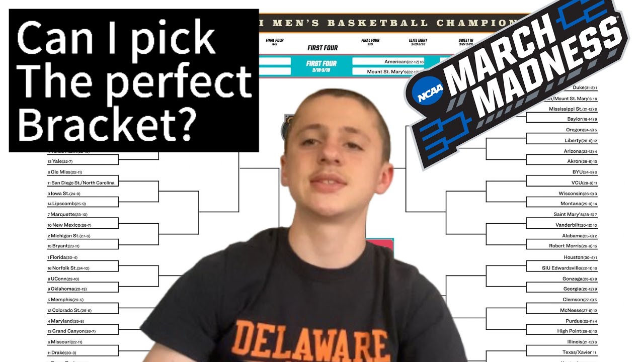 Can I make the Perfect March Madness Bracket (2025) - YouTube