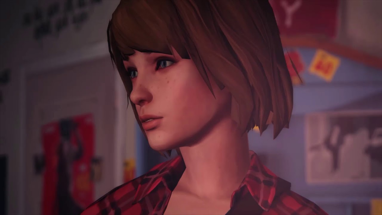 LIFE IS STRANGE MAX PUTS RACHEL'S CLOTHES - YouTube