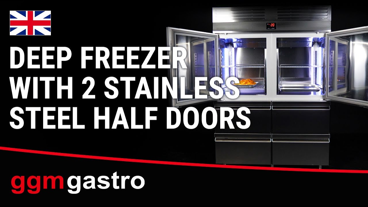 Deep freezer - GGM Gastro - YouTube