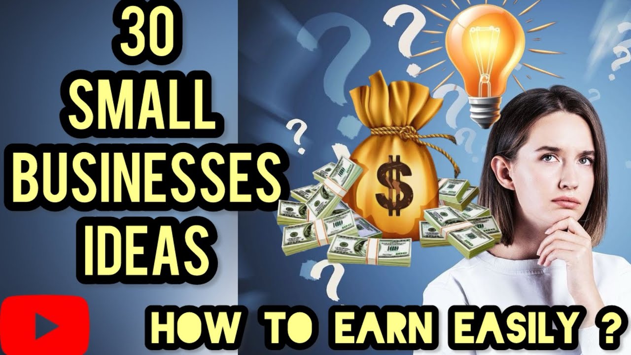 30 small business IDEAS || How to Earn Money Easily || Earn Money 2025 ...