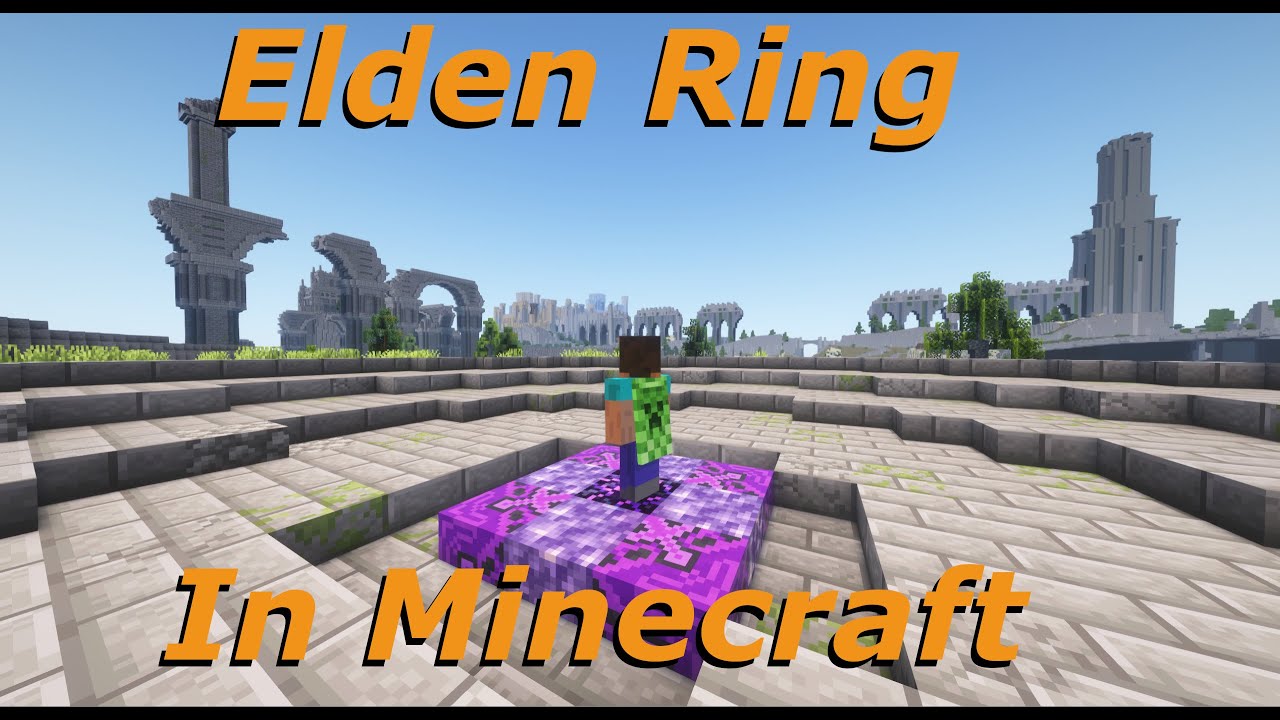 Building Elden Ring in Minecraft: finishing central Limgrave - YouTube