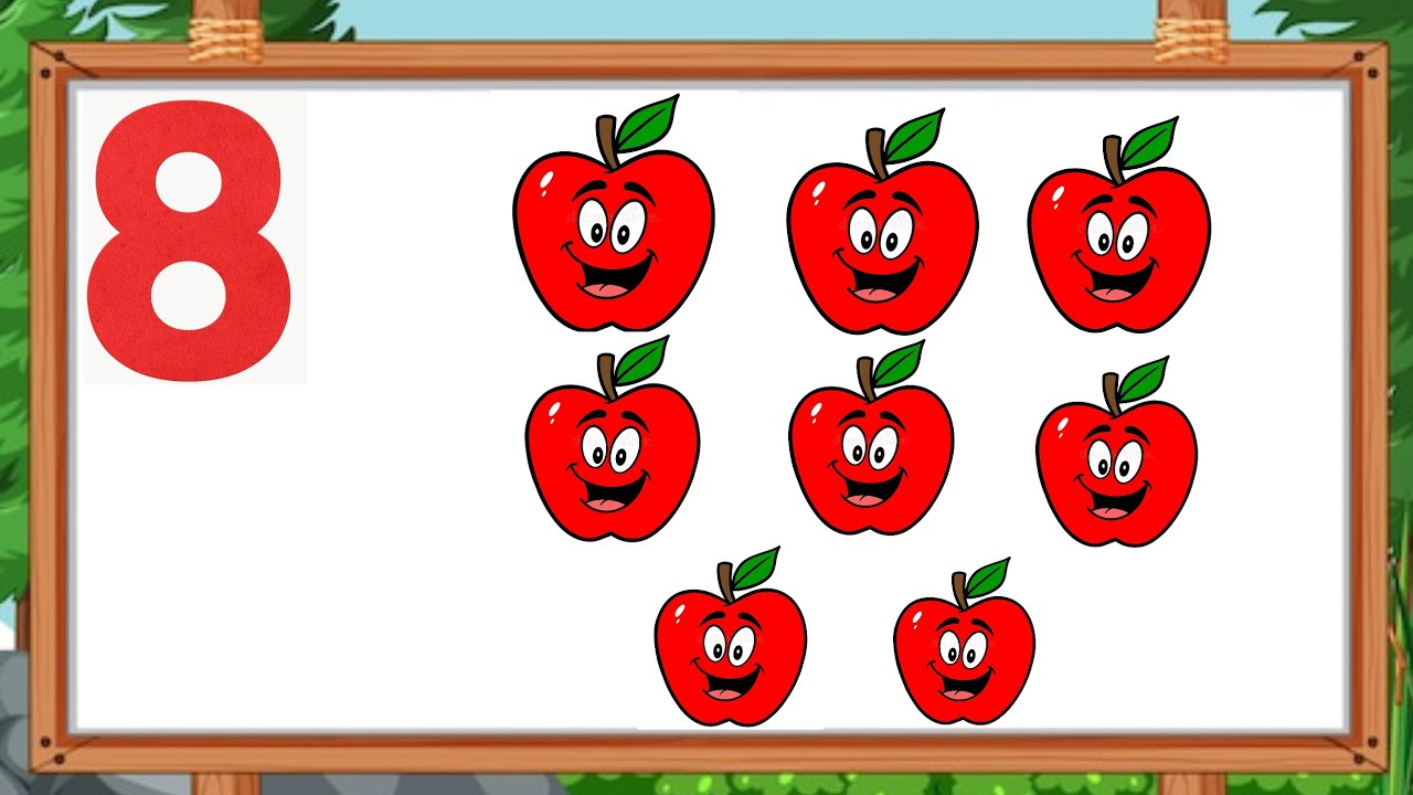 Counting 1 to 10 with pictures | counting 1 to 10 | 1-10 number | Coco ...
