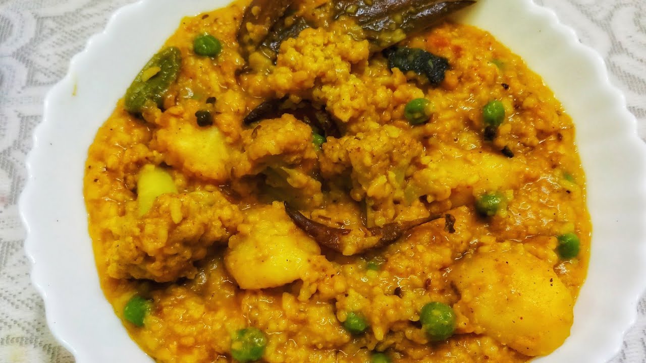 दुर्गा पूजा स्पेशल |भोग खिचड़ी।Durgapuja Bhog Wali Khichdi Recipe ...