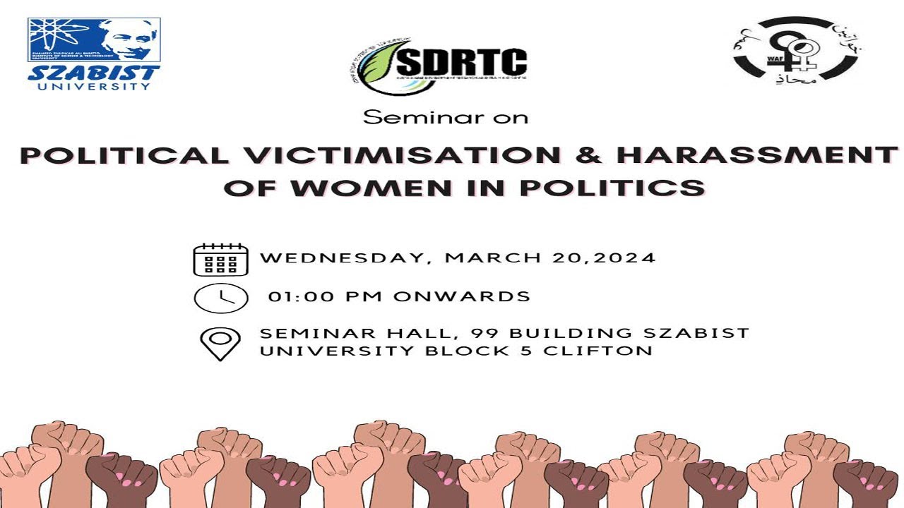 Seminar on Political Victimization and Harassment of Women in Politics ...