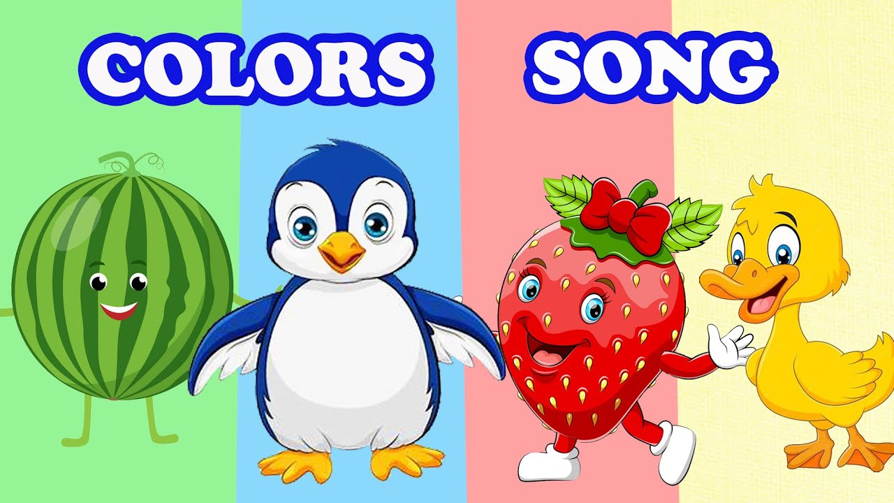 Colors Song | Kids & Nursery Rhymes | Sing Along Song - YouTube