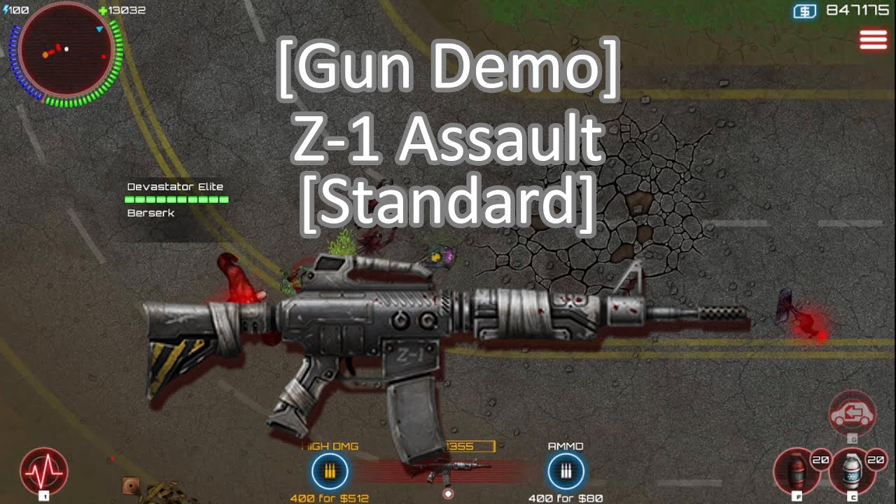 [Gun Demo] Z-1 Assault [Standard] [SAS: Zombie Assault 4 Version 2.0.1 ...