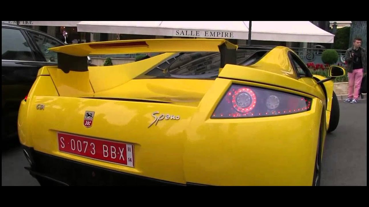 GTA Spano yellow on street // 2015 - YouTube