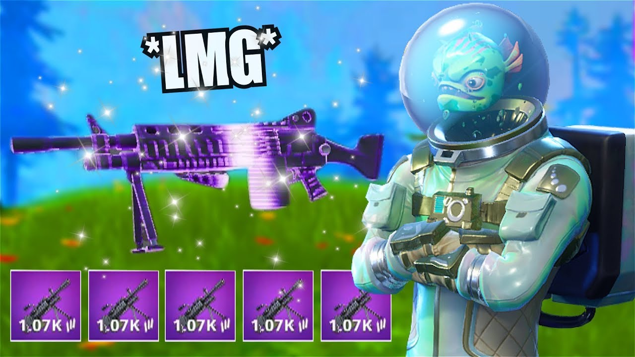 Die *NEUE WAFFE* LMG ist HIER!! IST SIE GUT?! (Fortnite Battle Royale ...
