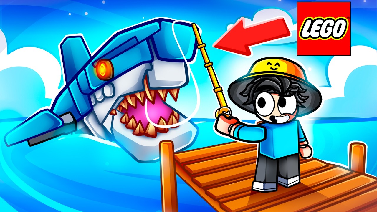 Pescando los PECES de LEGO en ROBLOX (FISCH) - YouTube