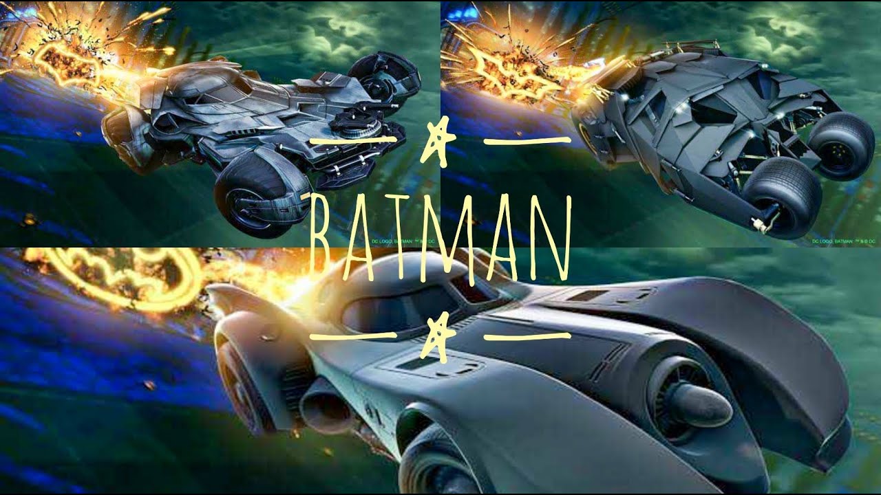 Rocket League Batmobile | 2022 - YouTube