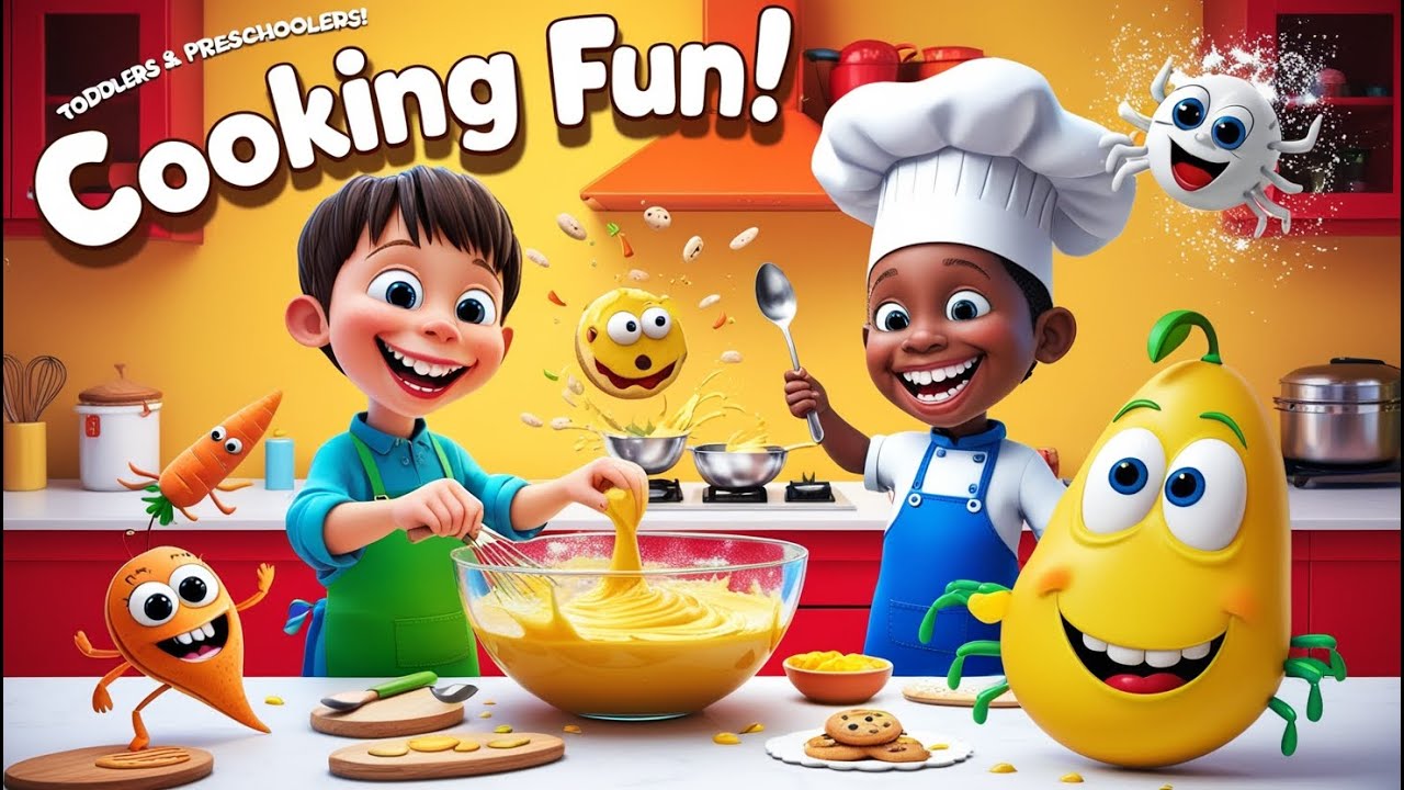 Cooking Fun!" | Educational Kids Song About Cooking & Kitchen Play # ...