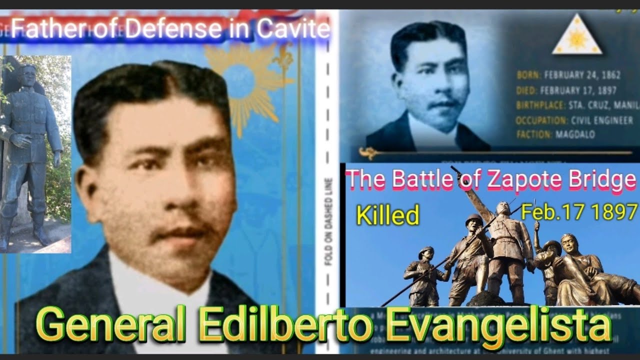 Who is Edilberto Evangelista / the father of Defense in Cavite during ...