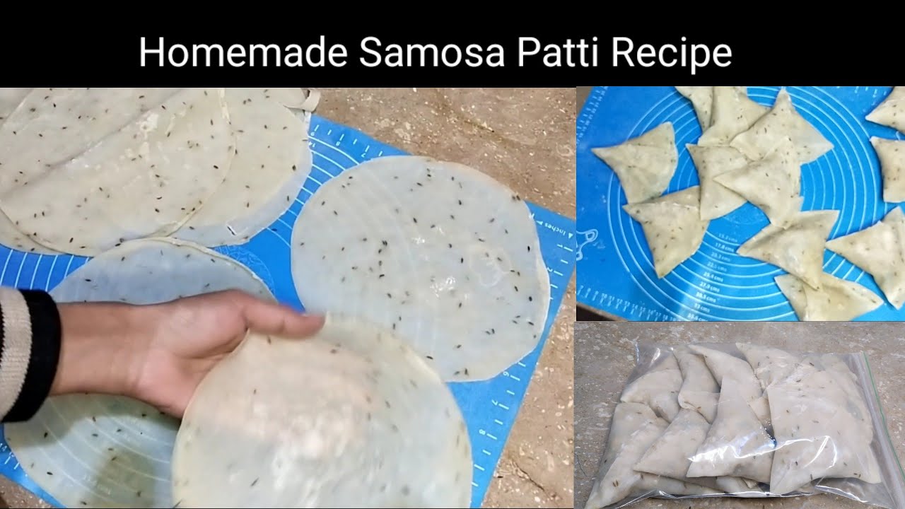 Homemade Samosa Roll Patti || Samosa and Roll patti at home || Ramadan ...
