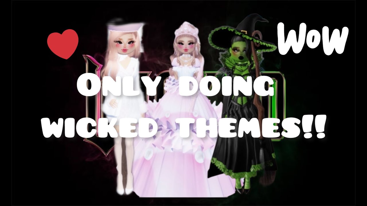 Only doing wicked themes!! - YouTube