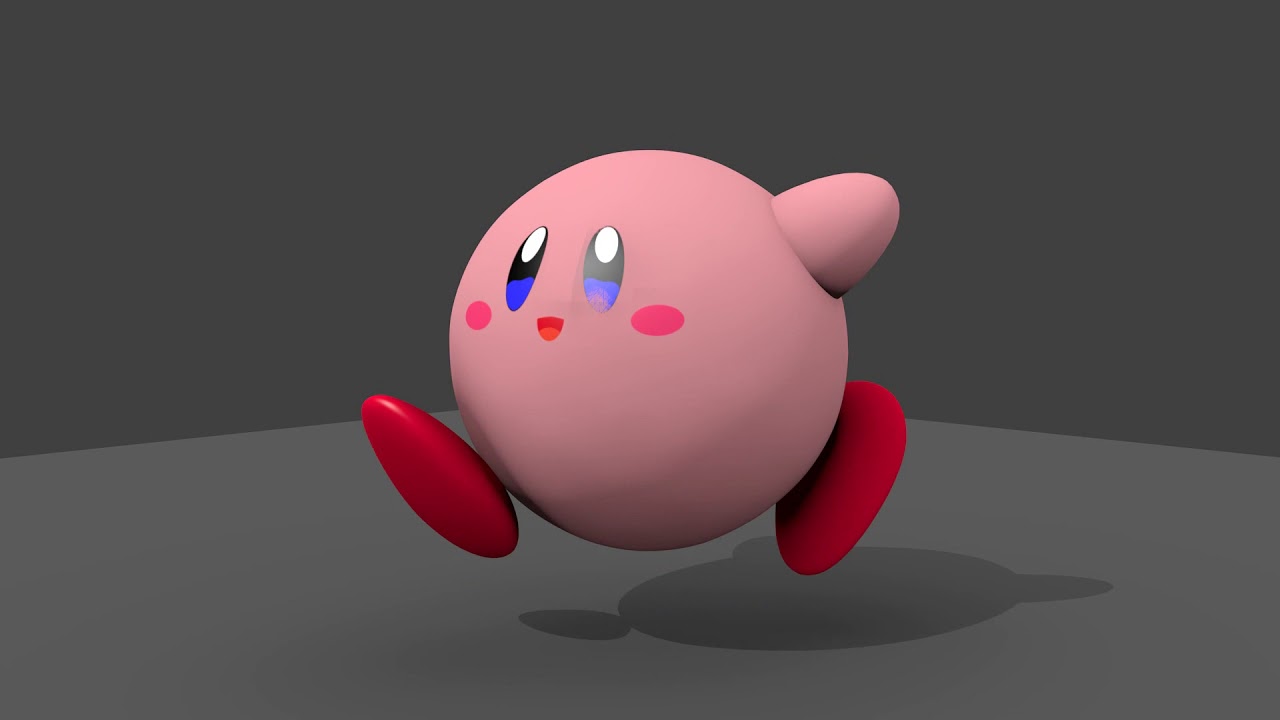 KIRBY ANIMATION SET 1 - YouTube