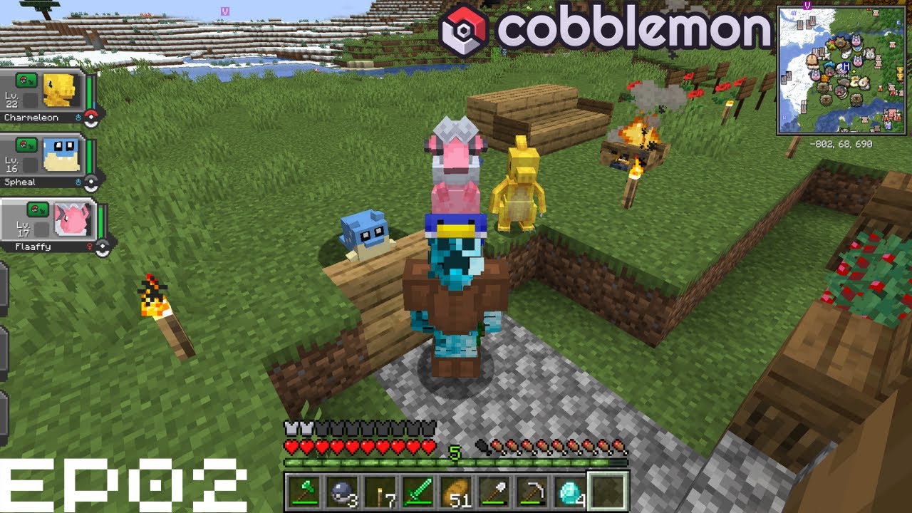 Cobblemon: Catching for the DREAM TEAM!! - YouTube