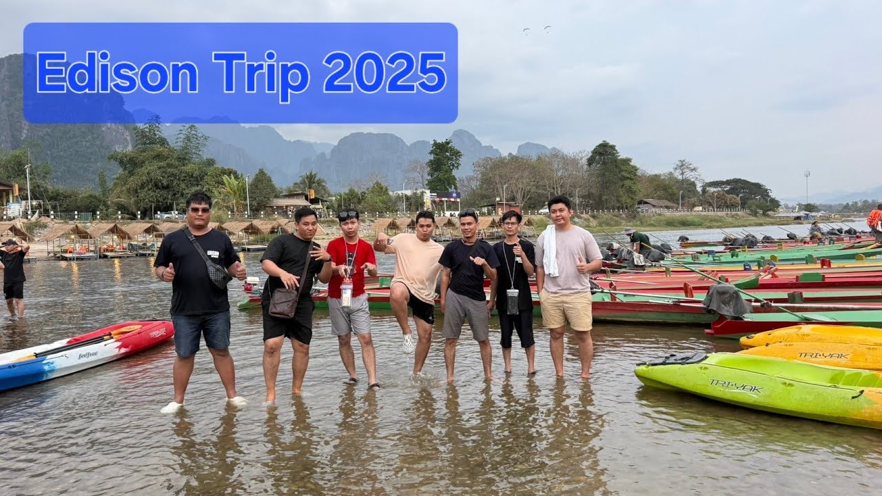 Ep.1 Edison Trip 2025 วังเวียง - YouTube