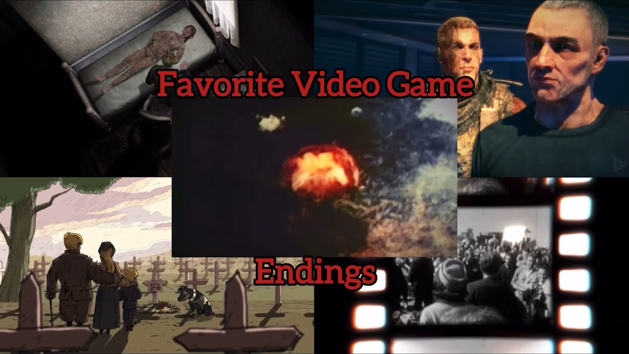 My Top 5 Favorite Video Game Endings - YouTube