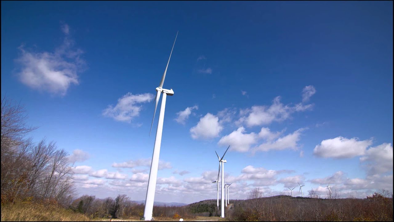 Wind turbine timelapse Thomas WV - YouTube