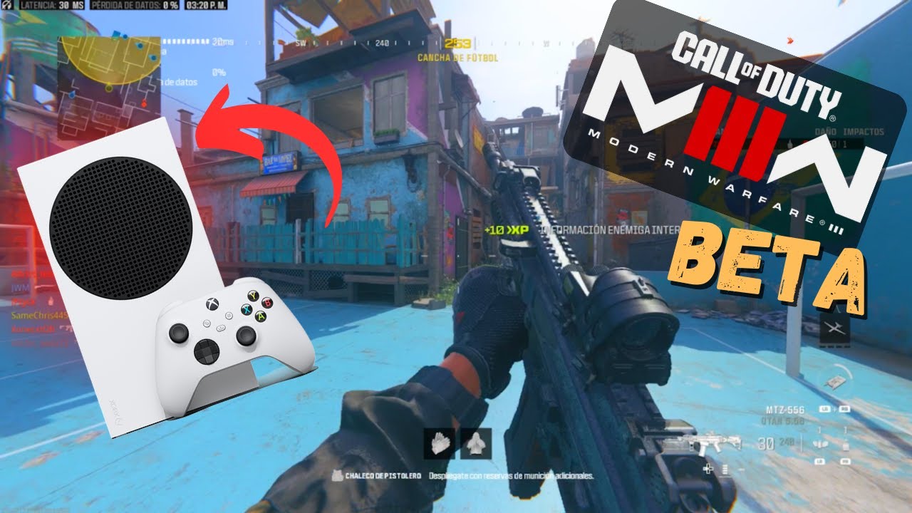 Gameplay Call of Duty Modern Warfare 3 (BETA) en Xbox Series S - YouTube