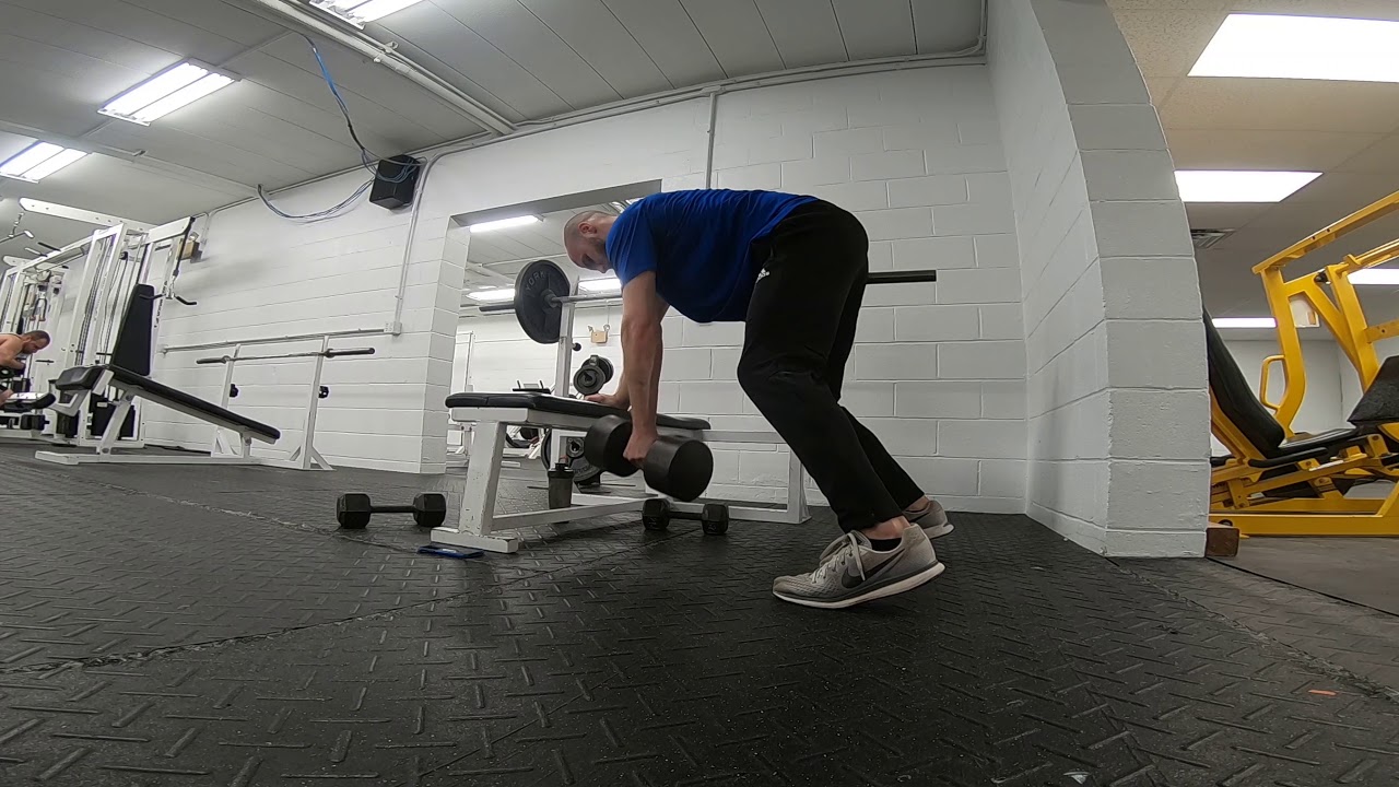 Eccentric SA DB Row - YouTube