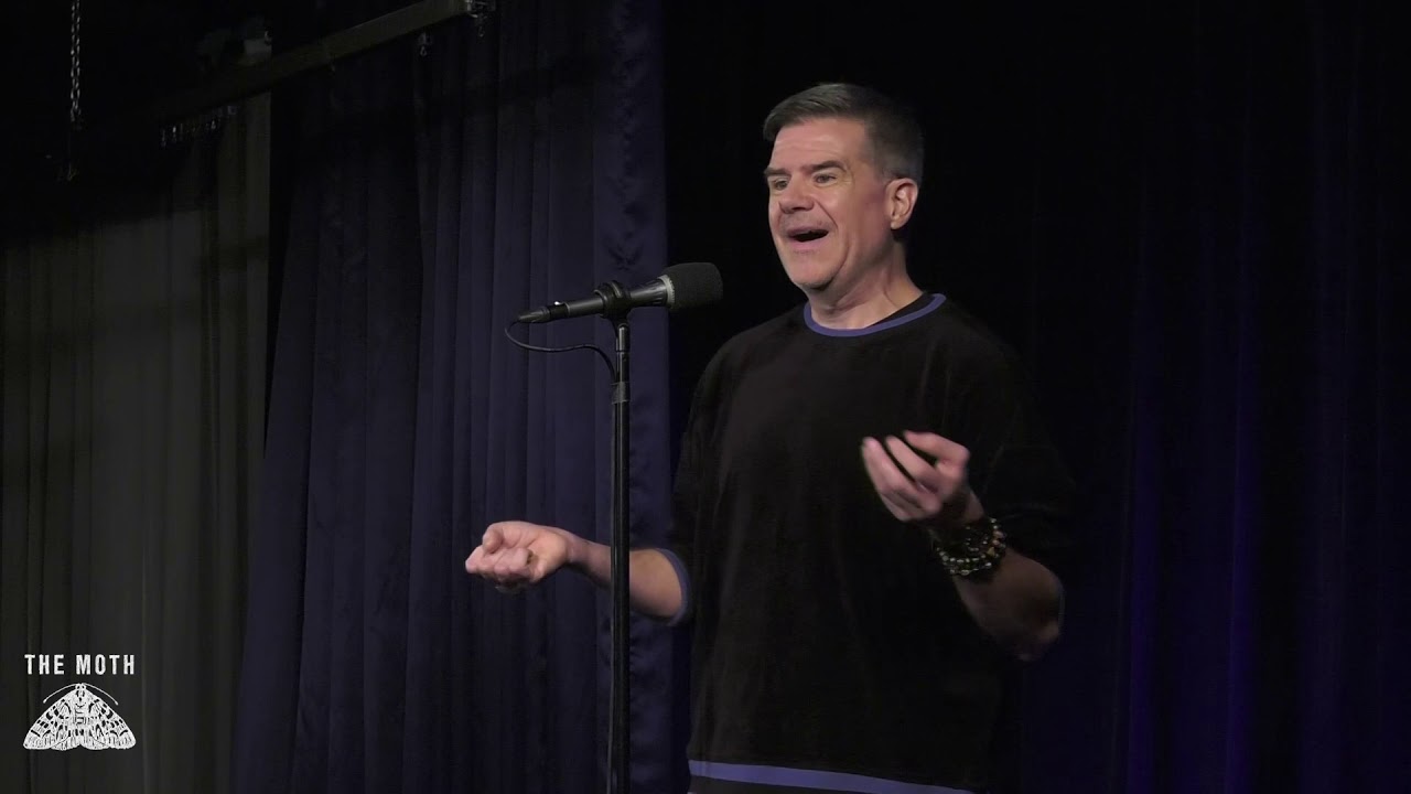 Patrick Cleary at the Moth Story Slam Boston: Family - YouTube
