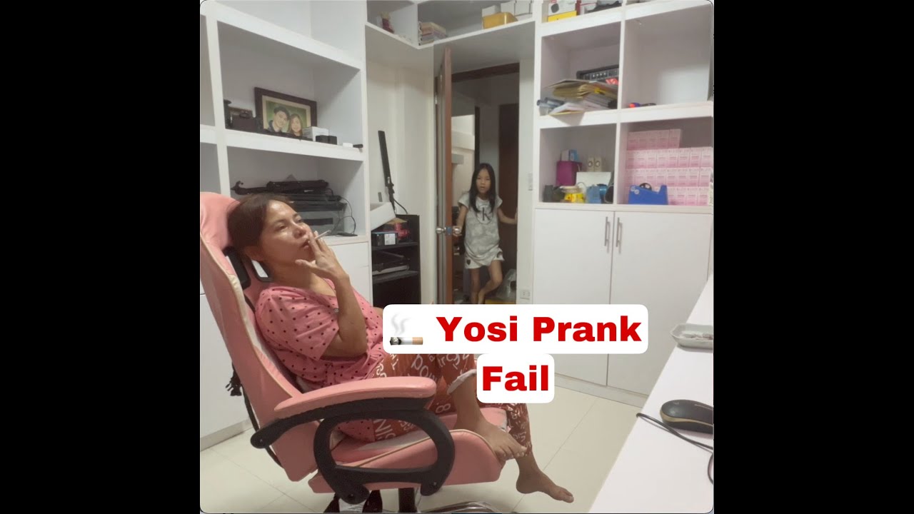 YOSI Prank Fail nabisto tuloy - YouTube