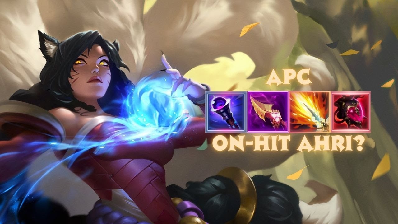 New build Test(On-Hit Ahri) - League Of Gamez - YouTube
