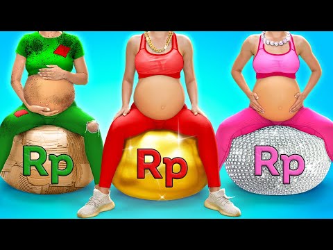 HAMIL KAYA VS BOKEK VS MEGAKAYA || Kiat-Kiat Gigamahal vs Murah untuk Calon Orang Tua oleh 123 GO!