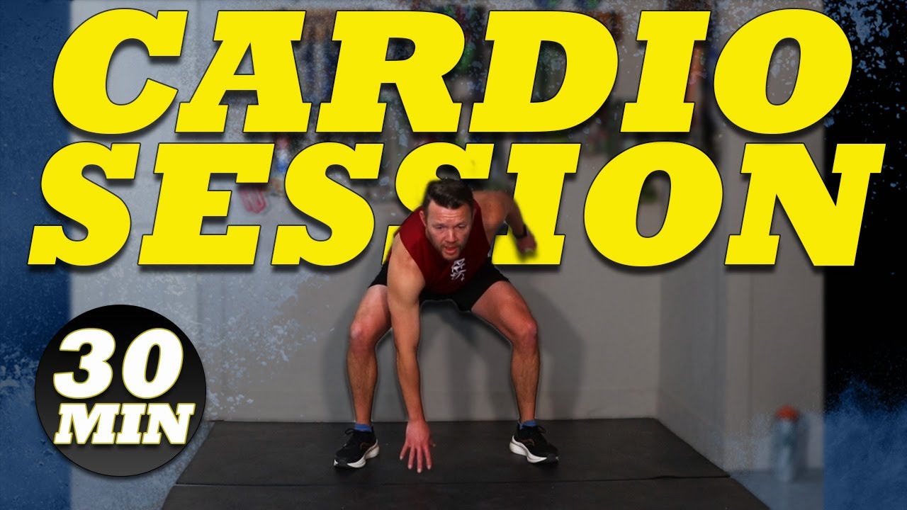 Hot & Sweaty 30 CARDIO Session | 3500 steps | Burned 400 Calories | No ...
