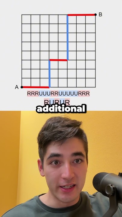 Grid Paths Direction Changes - YouTube
