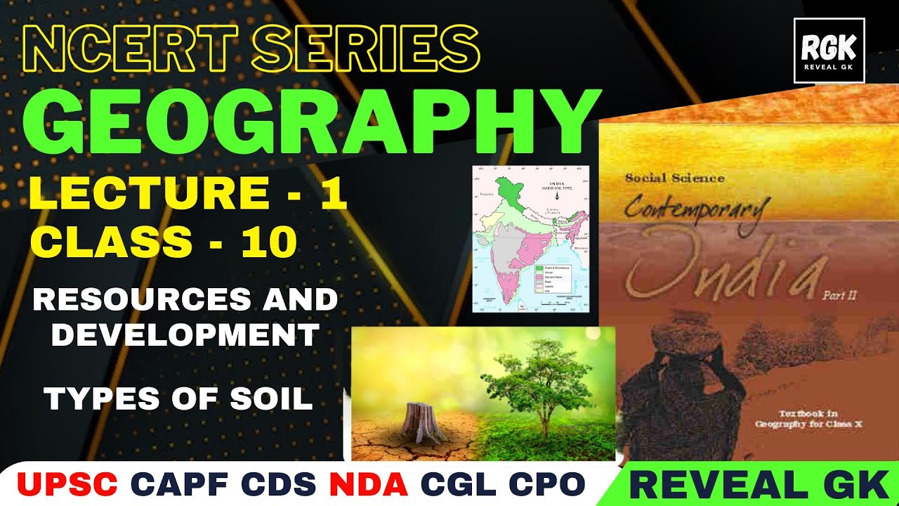 Resources and Development | Lecture 1 | NCERT Geography Class 10 ...