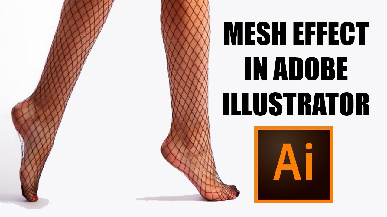 Mesh Effect Tutorial - How to Create Mesh Effect In Adobe Illustrator ...
