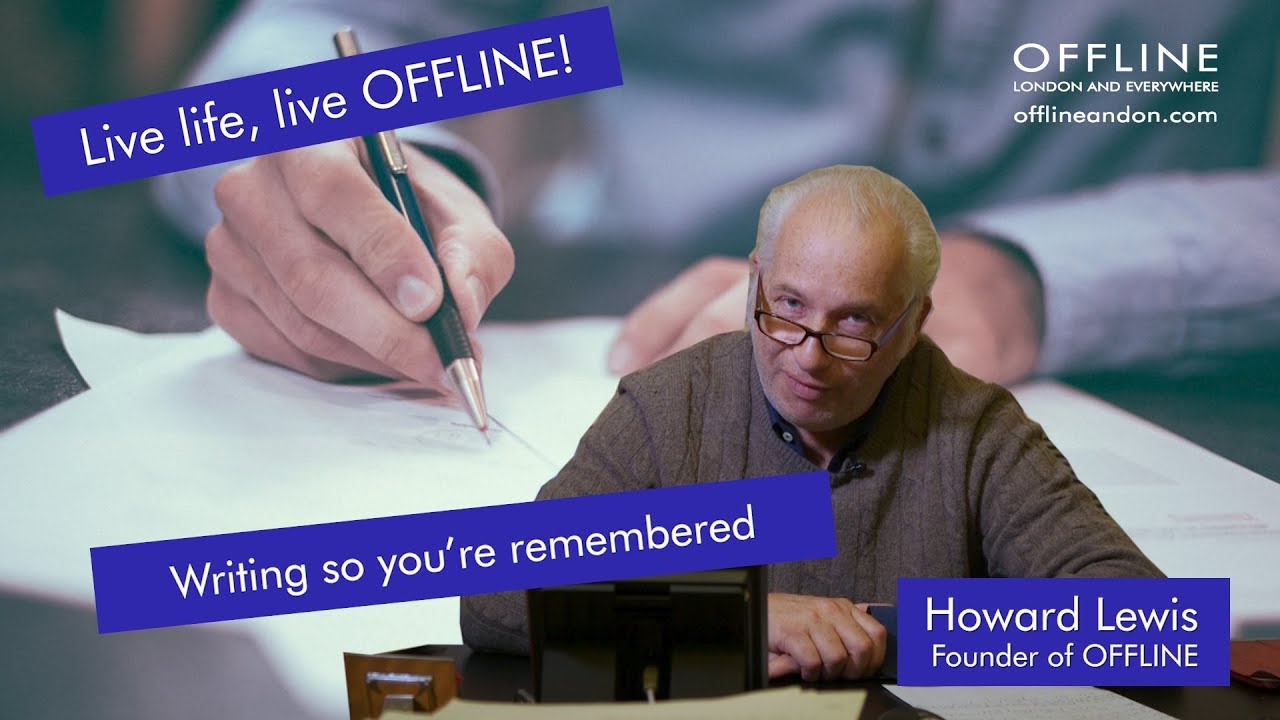 Writing so you're remembered! - Howard Lewis - YouTube