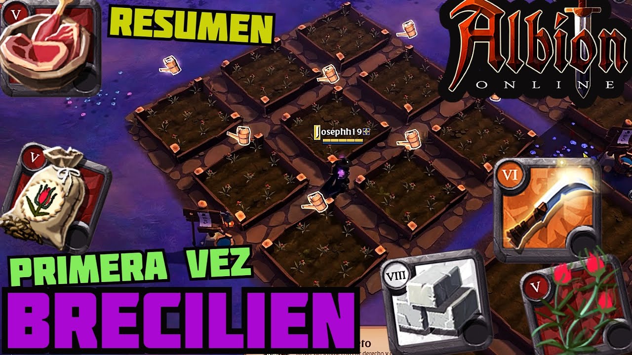 Albion Online | Mi Primera Vez en Brecilien | Vendiendo Carne T5 ...
