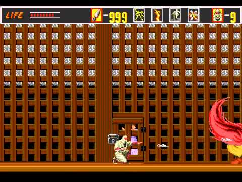 The Revenge of Shinobi Final Boss + Good ending - YouTube