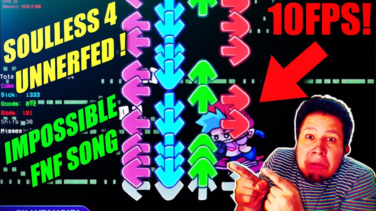 THIS MOD DESTROYED MY PC!!! - Soulless 4 unnerfed (Impossible FNF song ...