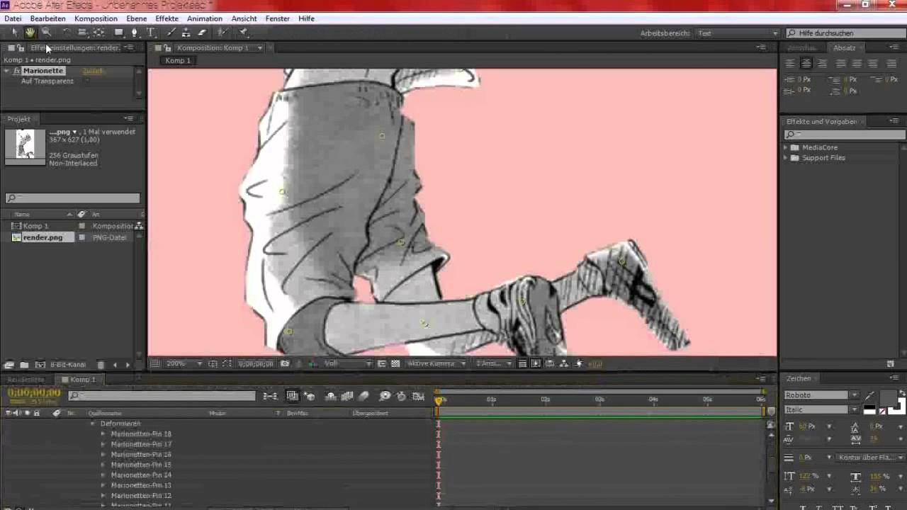 AMV Tutorial: Animating Manga (after Effects) - YouTube