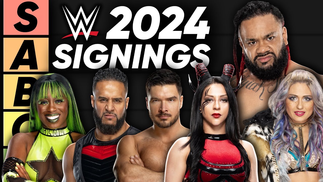 TIER LIST: WWE 2024 Signings - YouTube