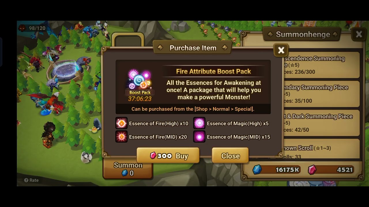 Summoners war Legendary Scroll - YouTube