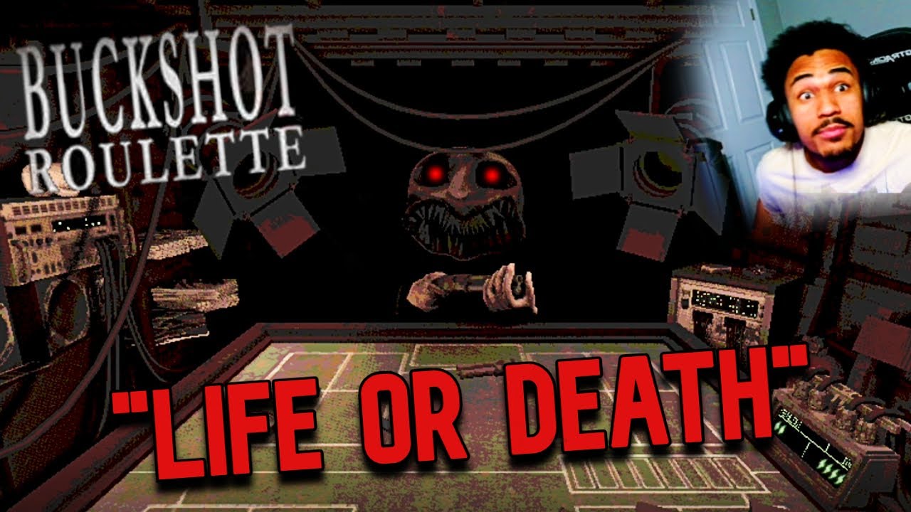 RUSSIA ROULETTE WITH A SHOTGUN??? l BUCKSHOT ROULETTE - YouTube