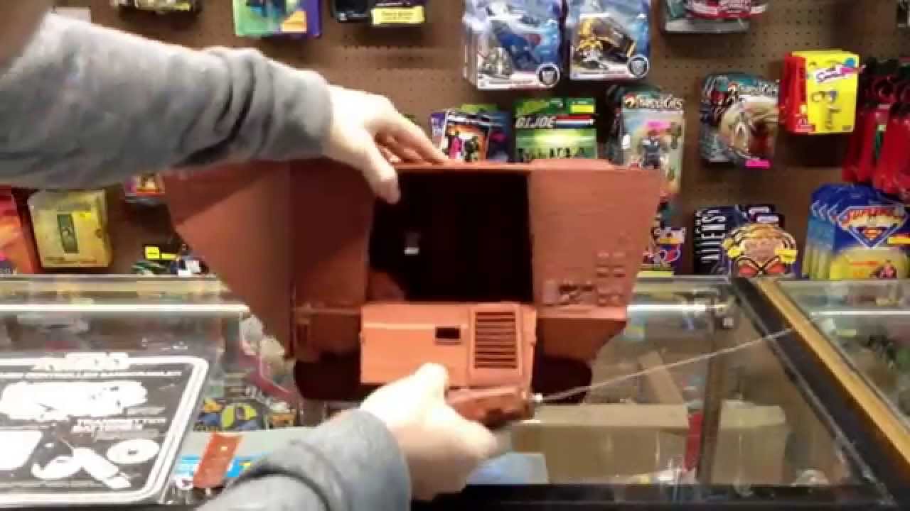 Star wars 1979 Jawa Sandcrawler working - YouTube